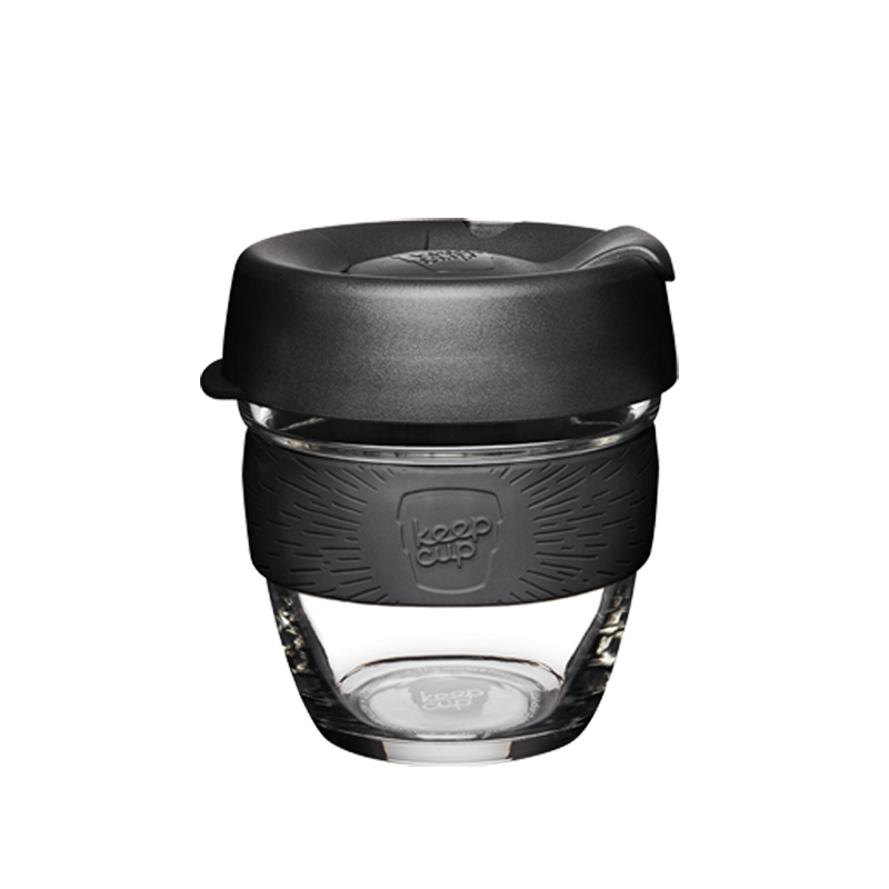 KeepCup Brew 237ml - Roast - Glass Barista Coffee Cup